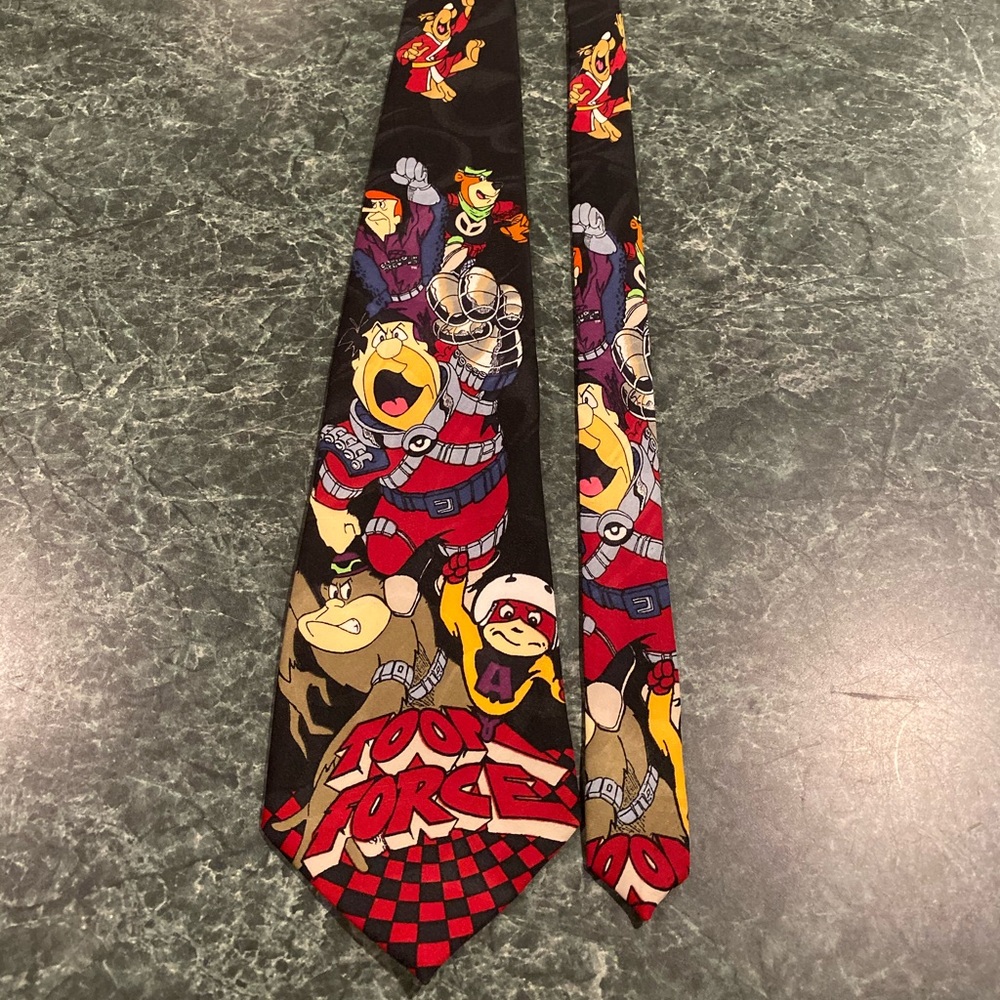 Vintage 1994 Toon Force Cartoon Network Men’s Tie - Gem